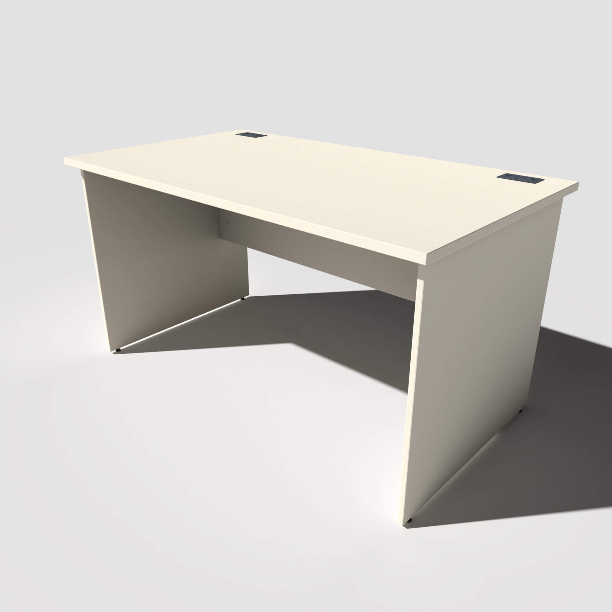 Office Desk Panel End - 3D Model by kambur