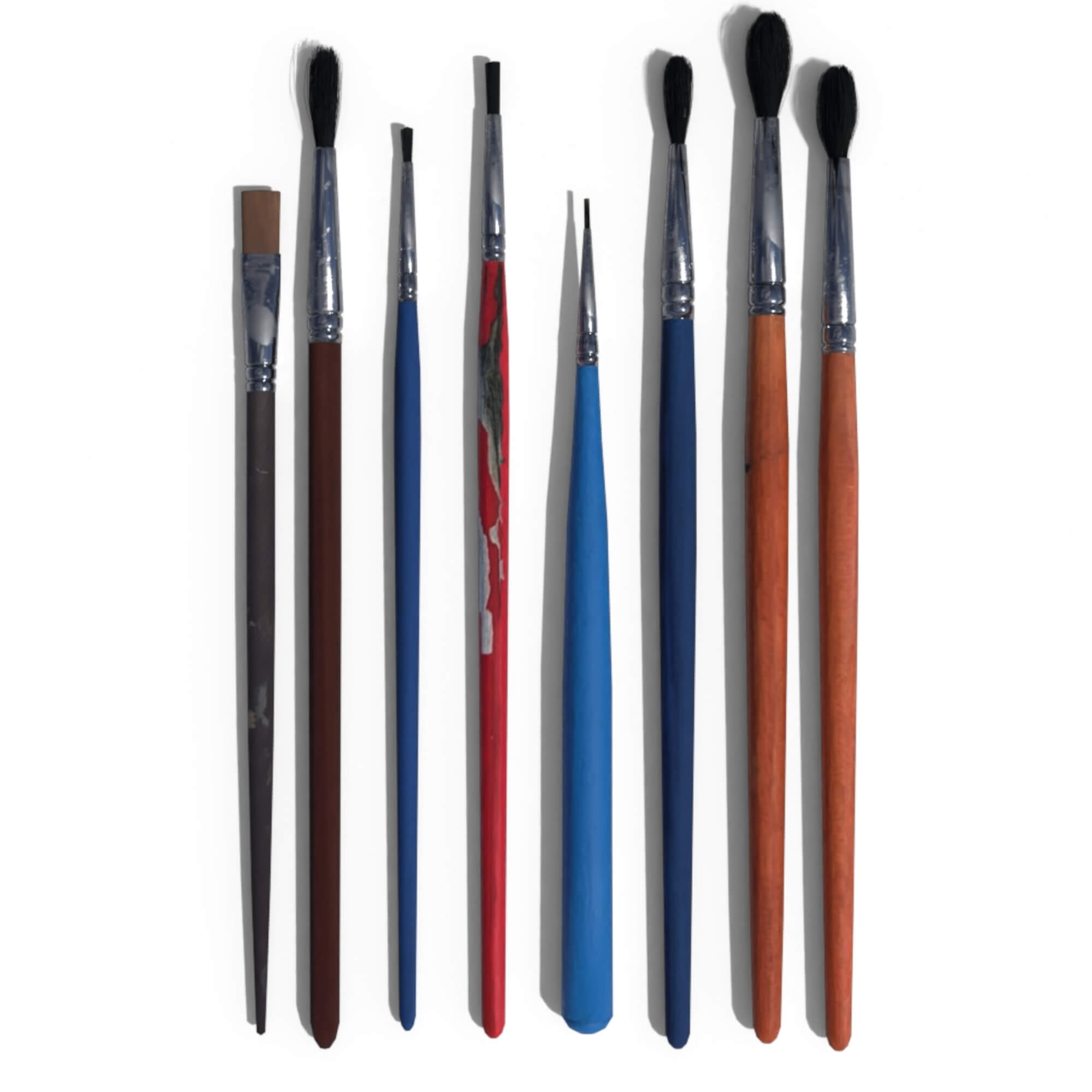 Paintbrush Pack - 3D Model by kambur