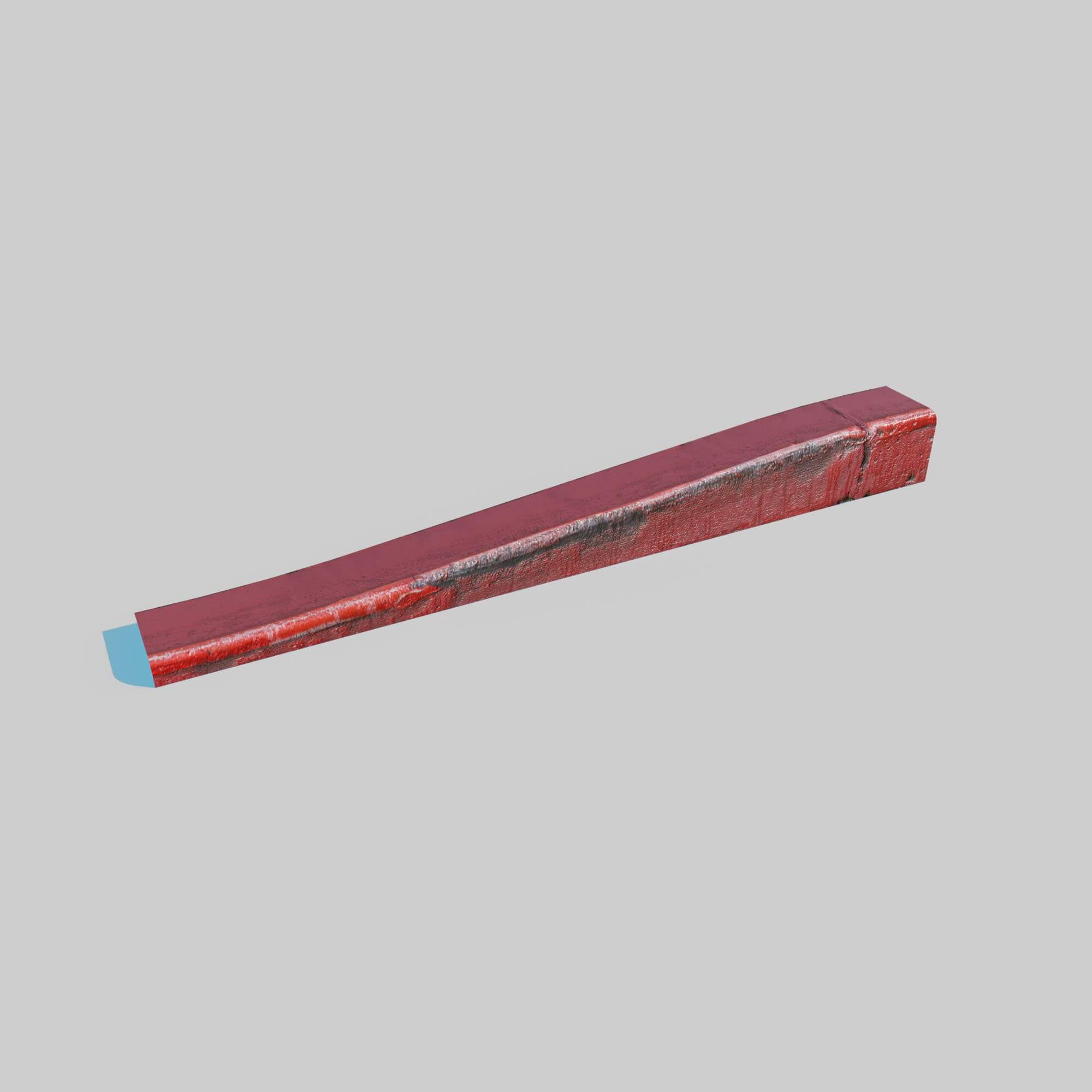 Red Curb Pack - 3D Model by kambur