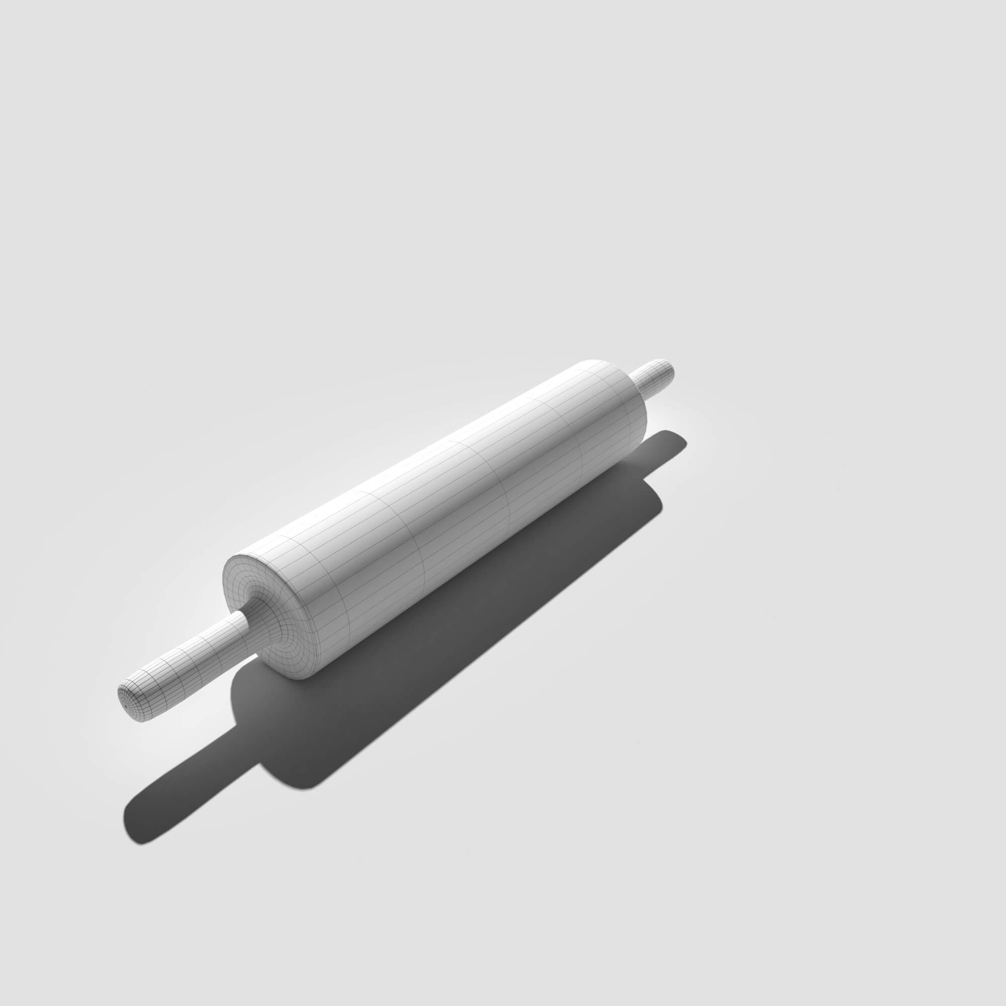 Rolling Pin - 3D Model by kambur