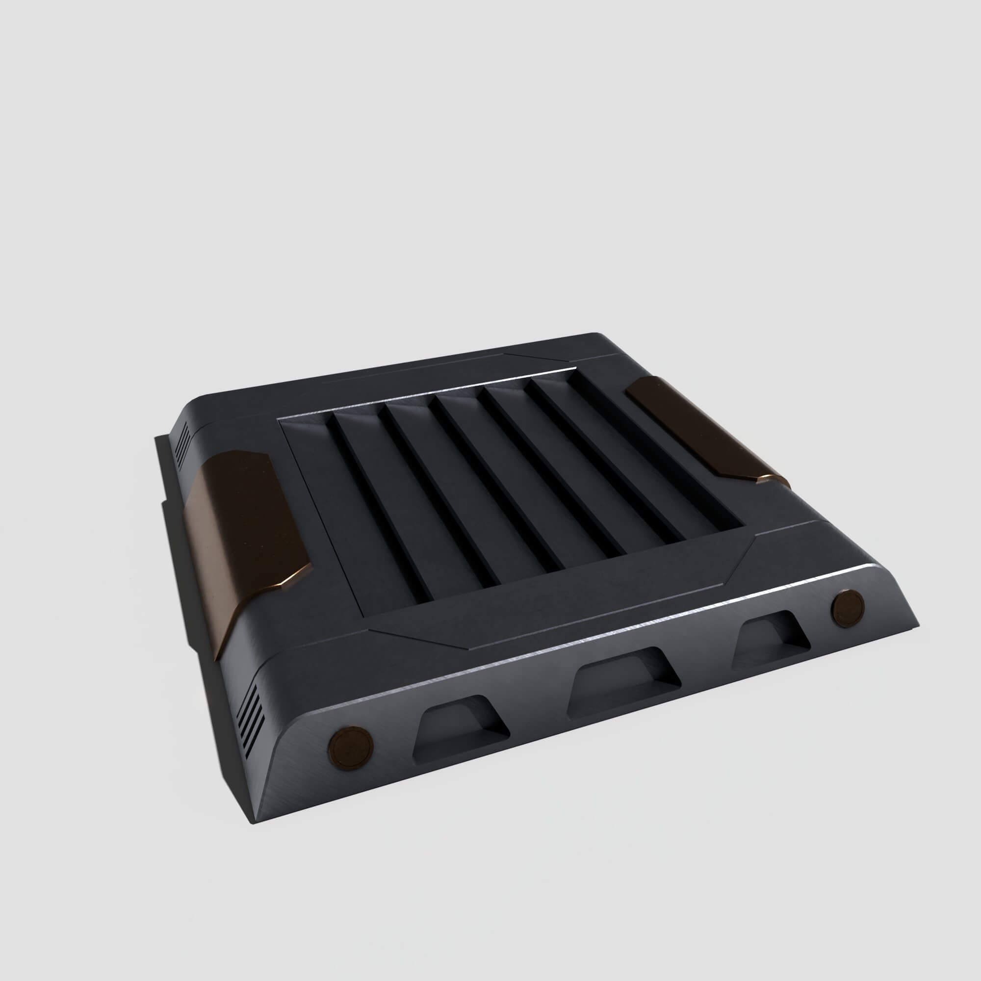 Sci-Fi Vents 3D Model by kambur