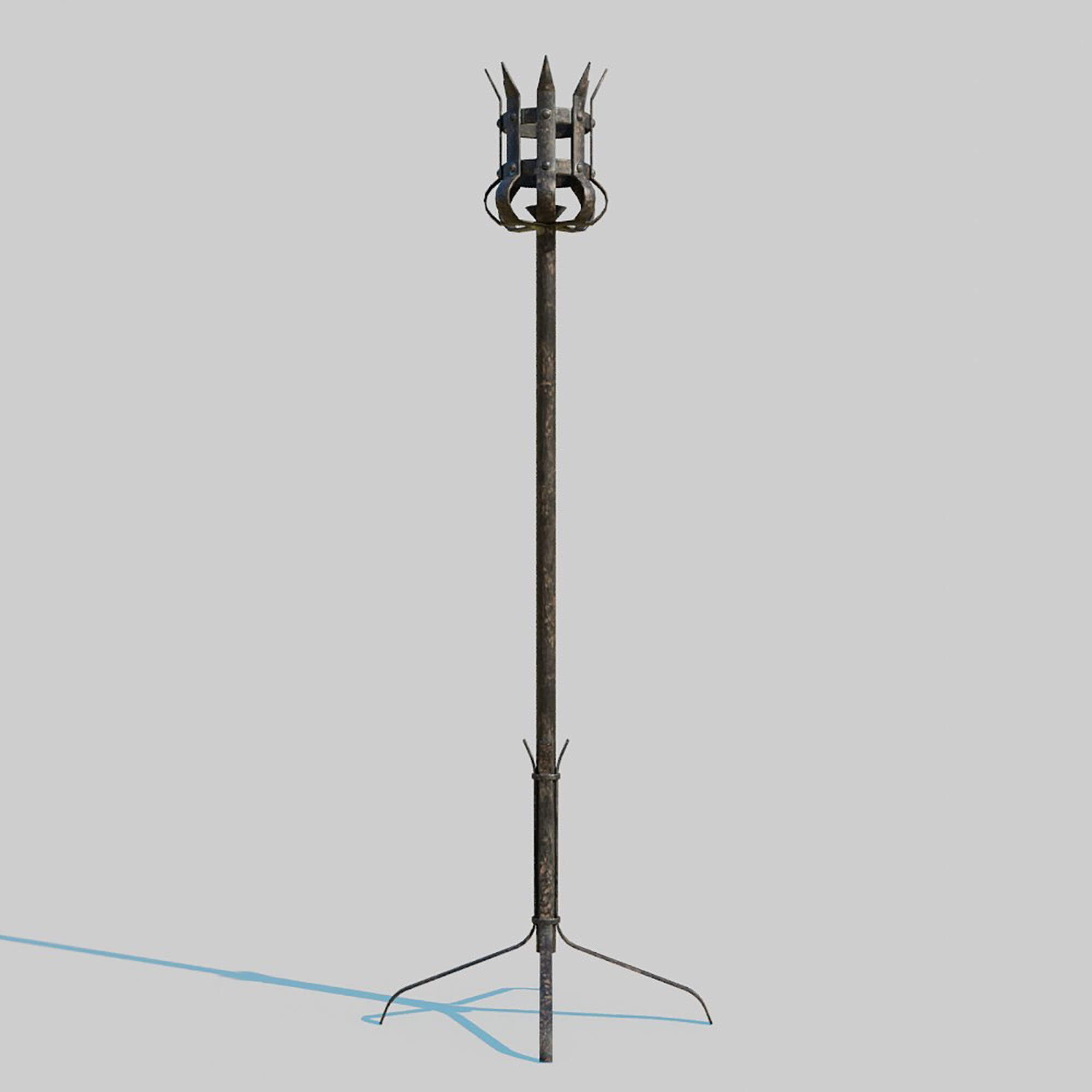 Standing Torch - 3D Model by kambur