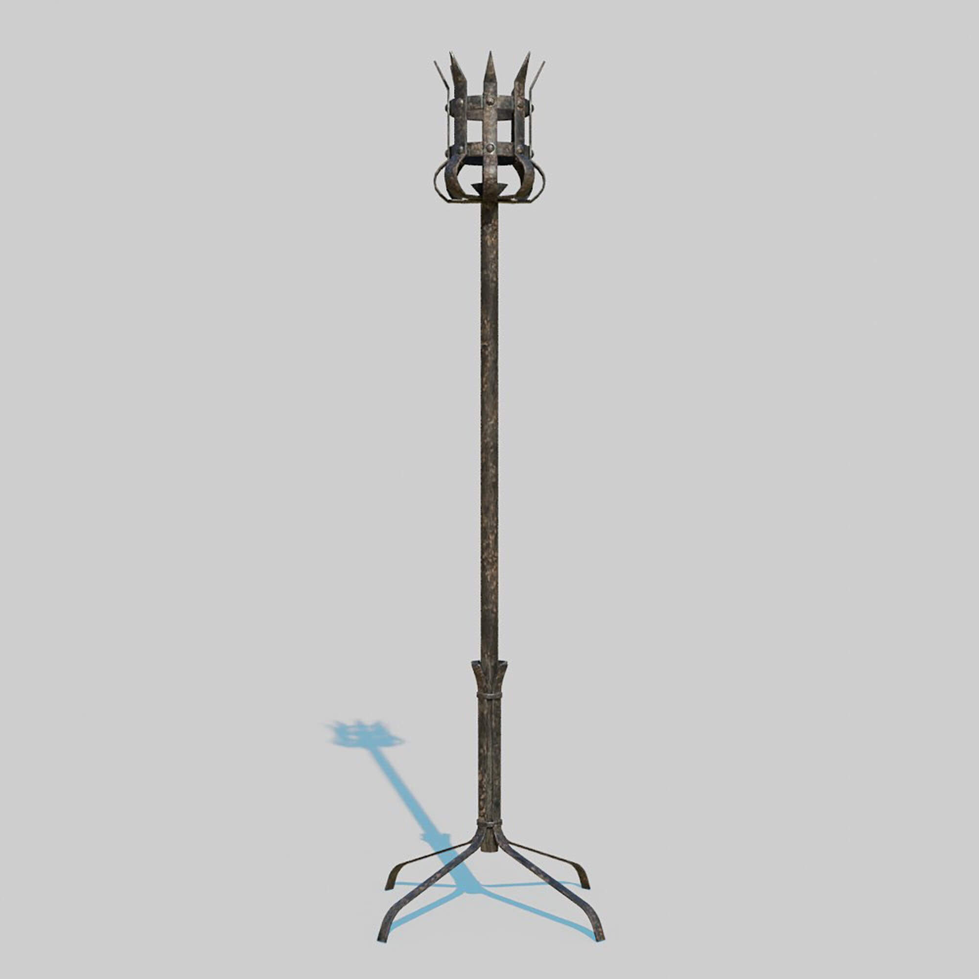 Standing Torch - 3D Model by kambur