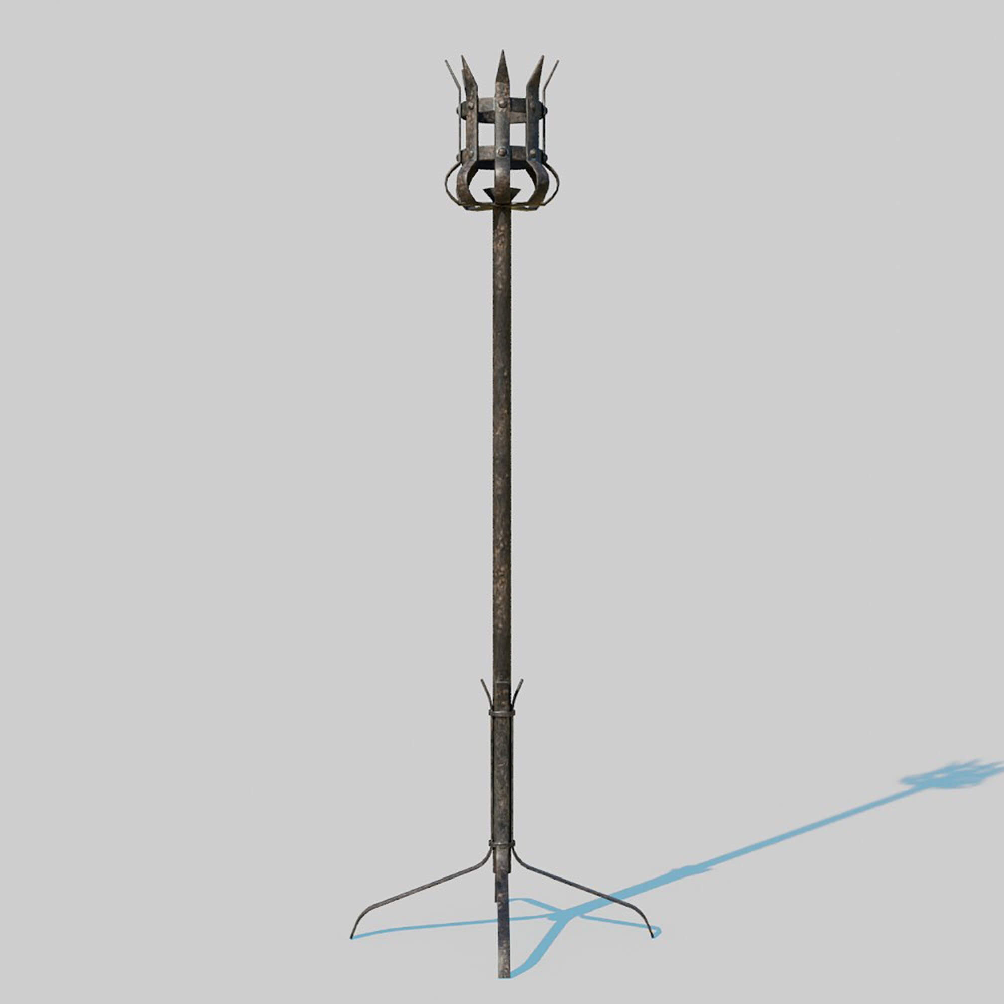 Standing Torch - 3D Model by kambur
