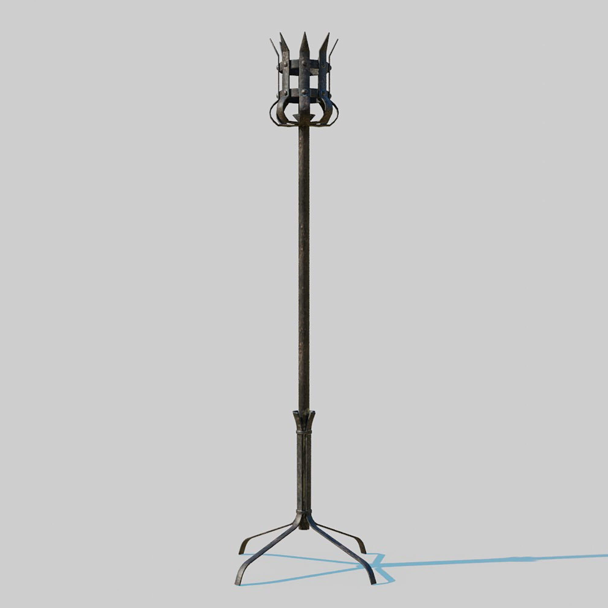 Standing Torch - 3D Model by kambur