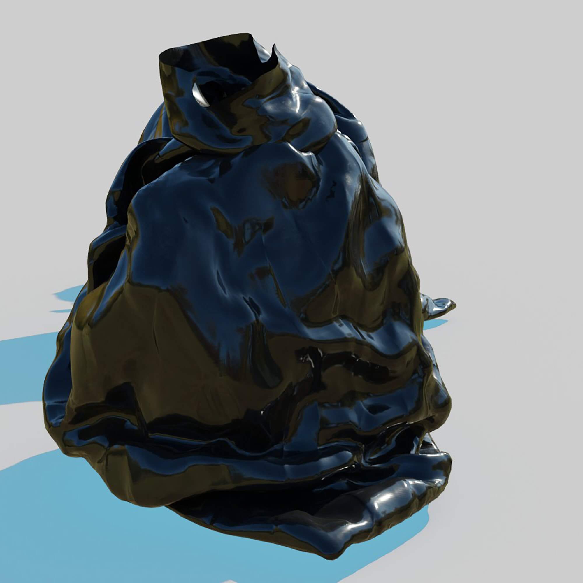 Trash Bag Pack - 3D Model by kambur