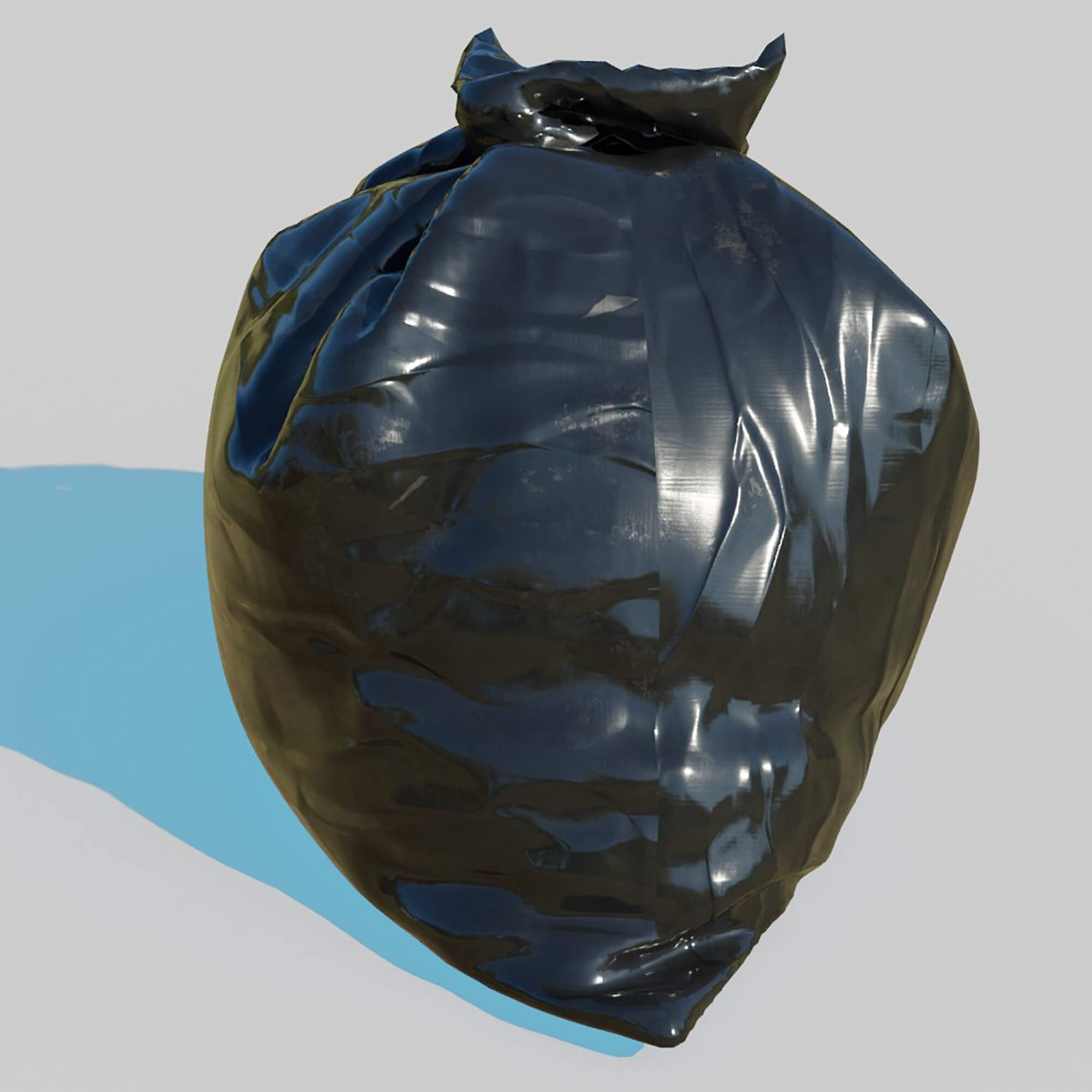 Trash Bag Pack - 3D Model by kambur