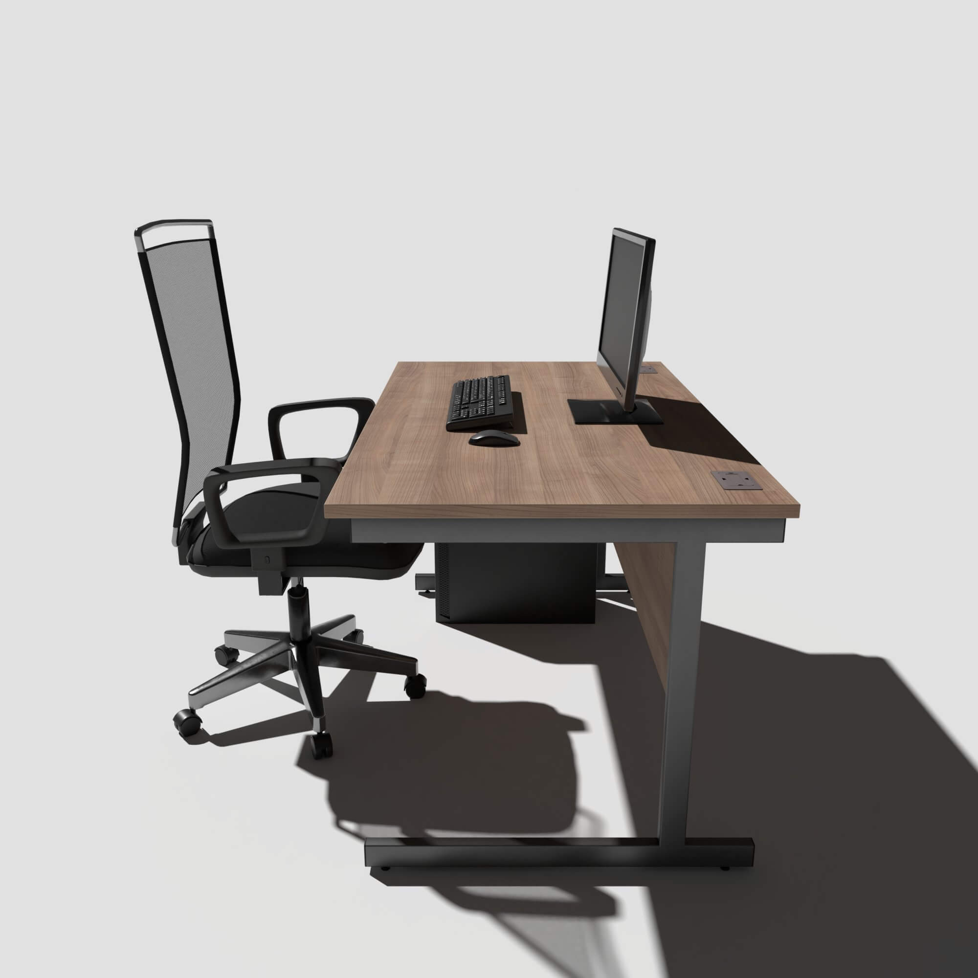 Office Workstation - 3D Model by kambur