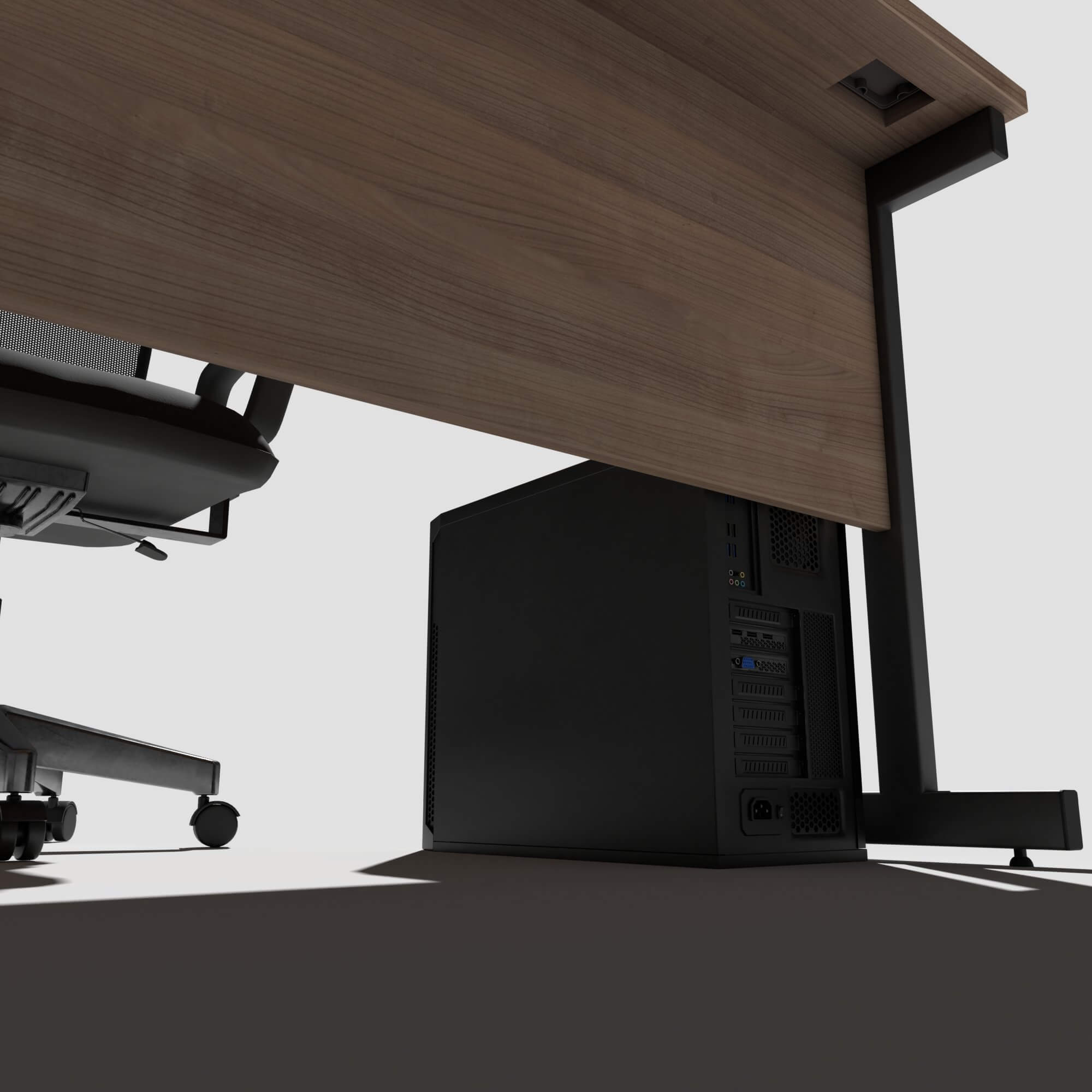 Office Workstation - 3D Model by kambur