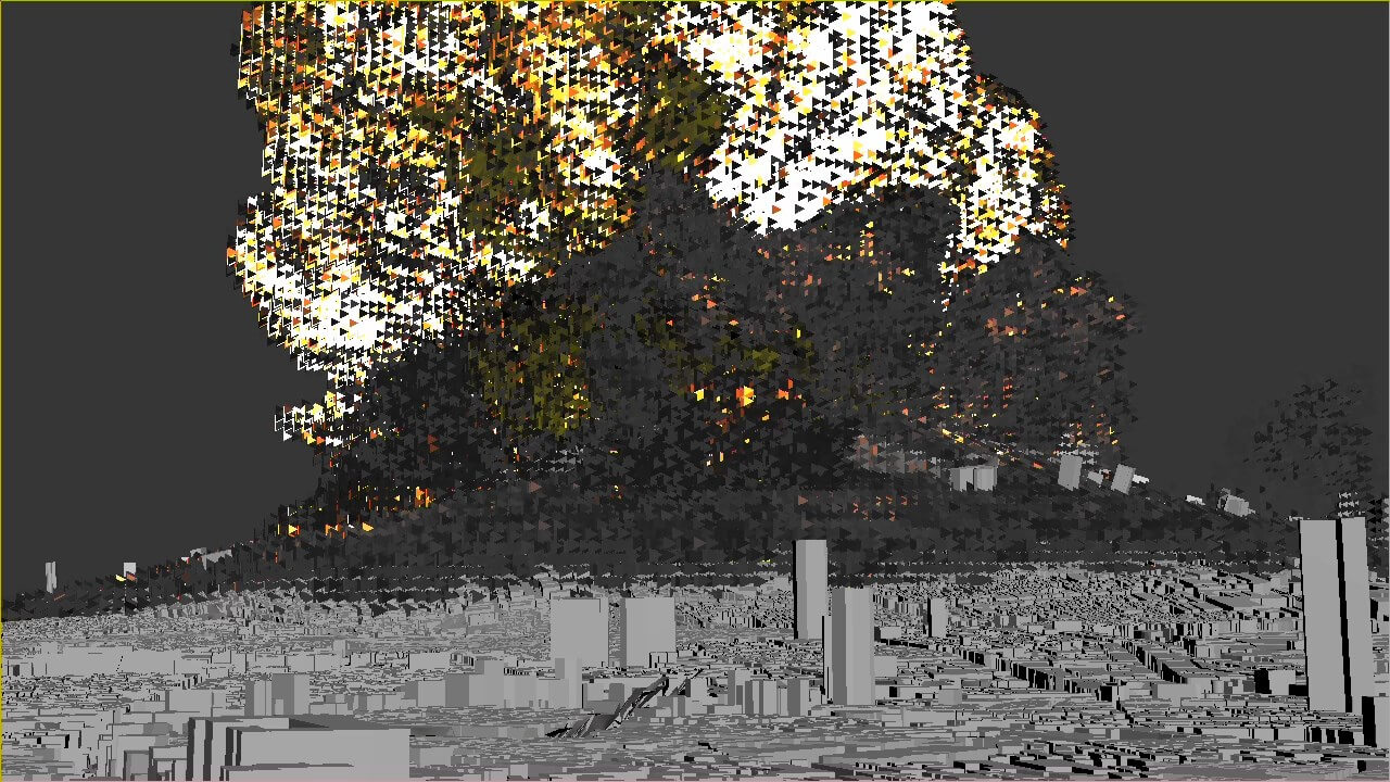 explosion 3D Render, Digital Art by kamyanfar