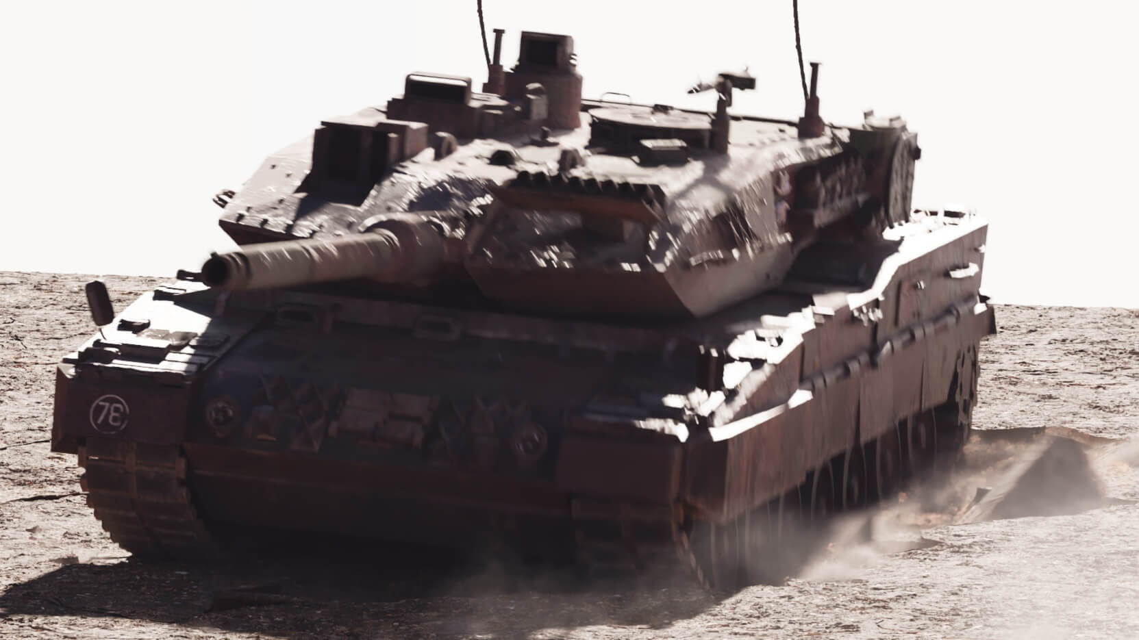 Tank 3D Render, Digital Art by kamyanfar