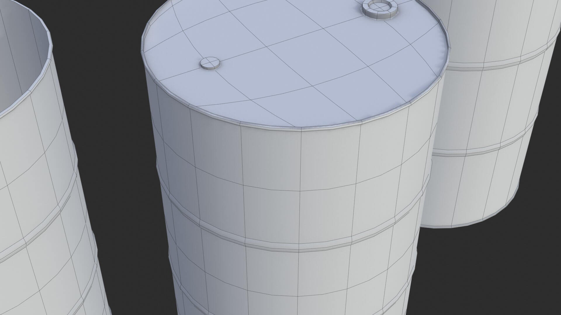 Barrels Asset 02 - 3D Model by KangaroOz 3D
