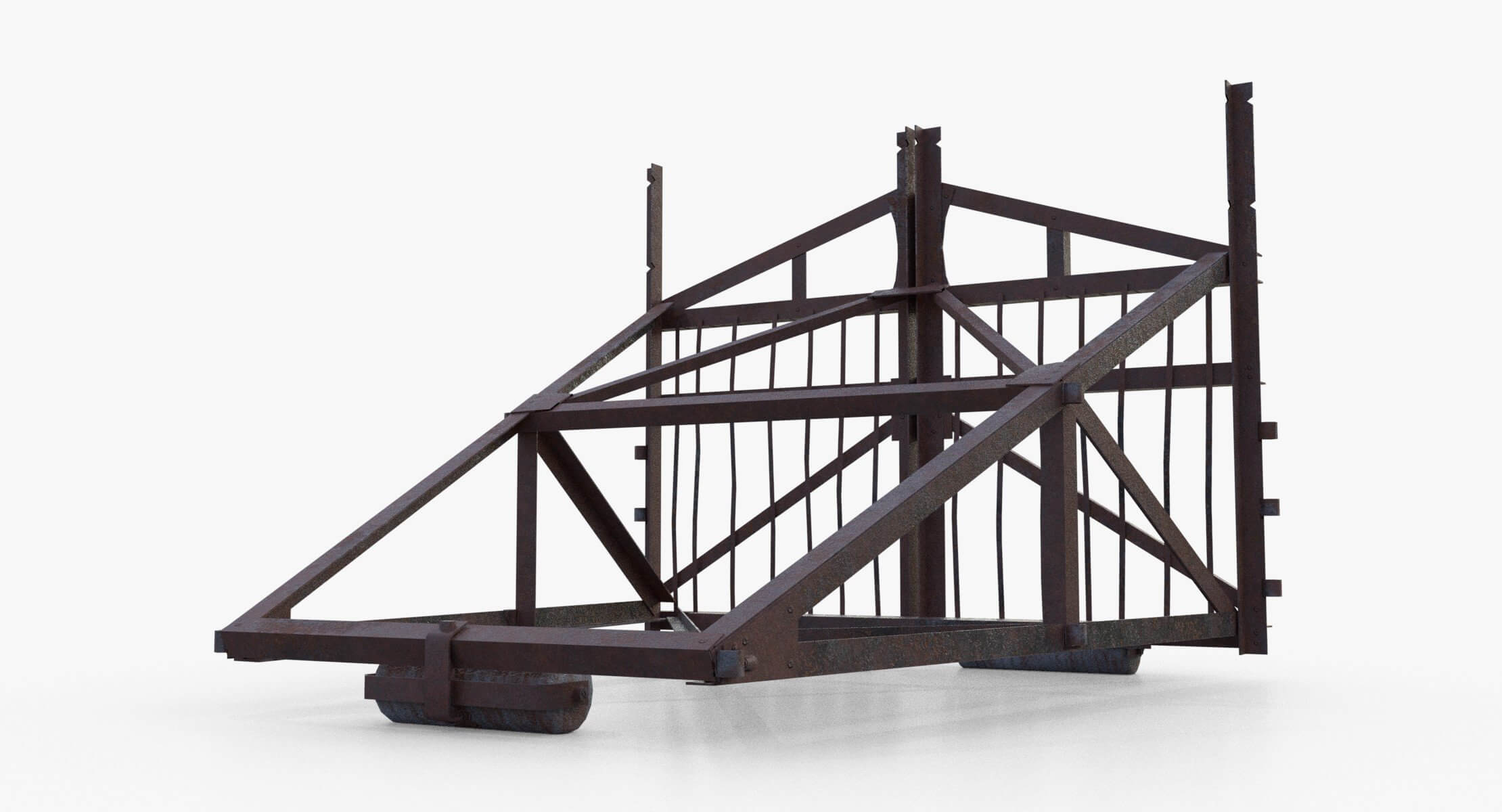 Belgian Gate - 3D Model by KangaroOz 3D