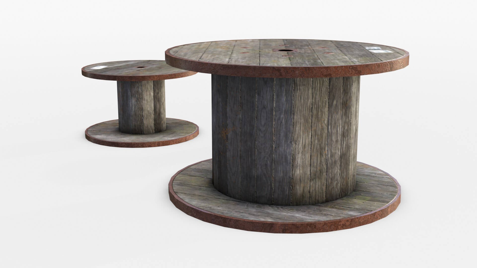 Cable Reels - 3D Model by KangaroOz 3D
