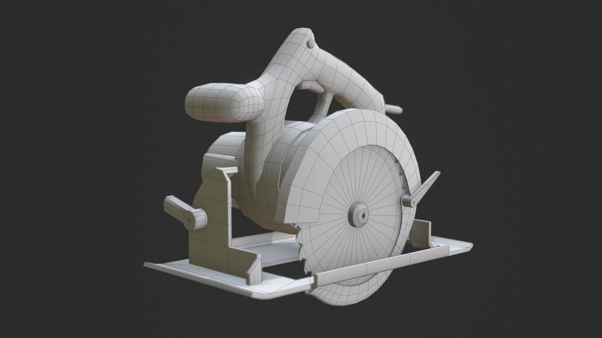 Circular Saw - 3D Model by KangaroOz 3D