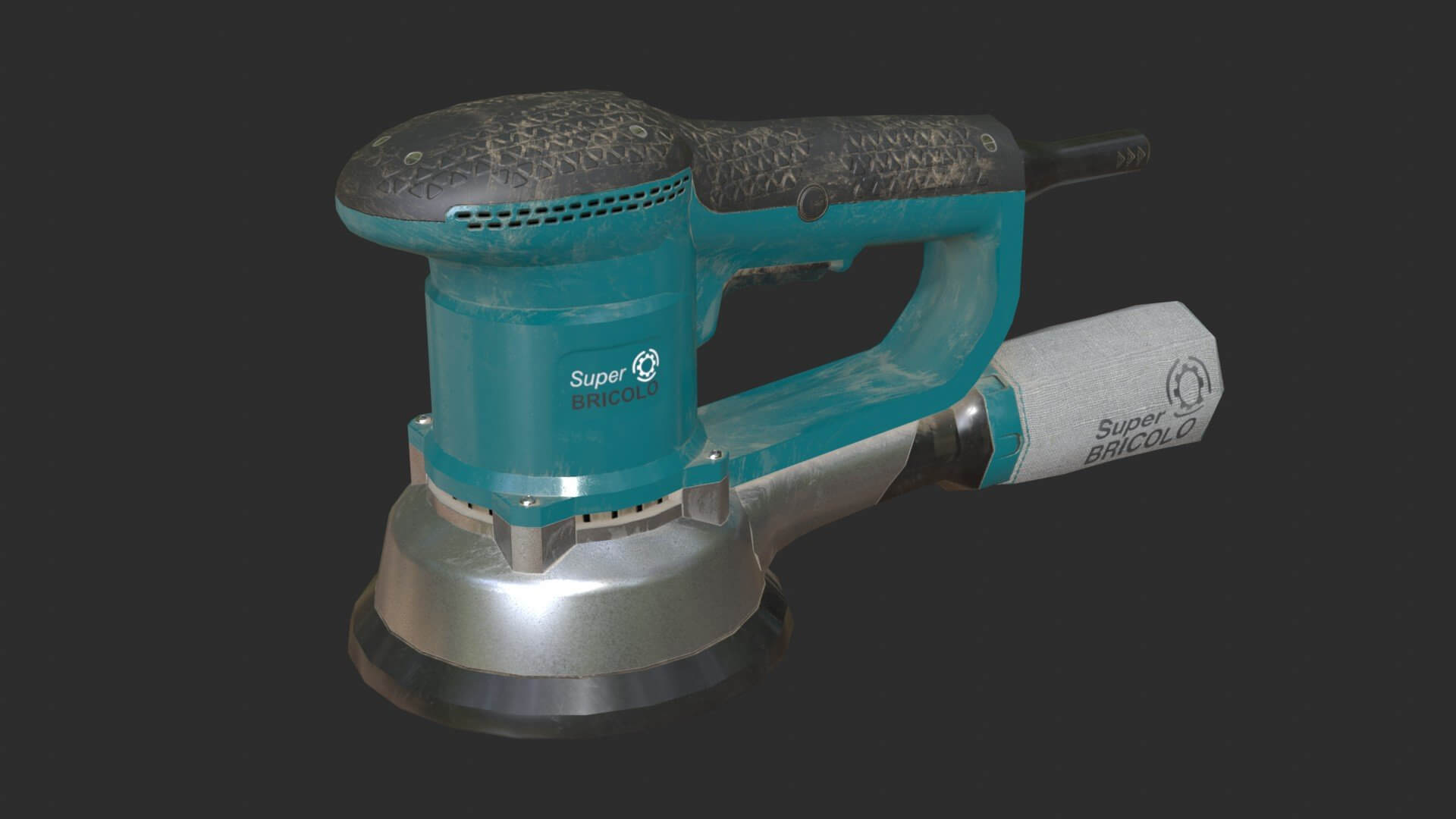 Eccentric Sander - 3D Model by KangaroOz 3D