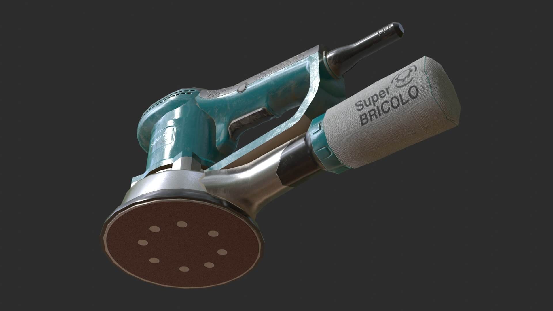 Eccentric Sander - 3D Model by KangaroOz 3D