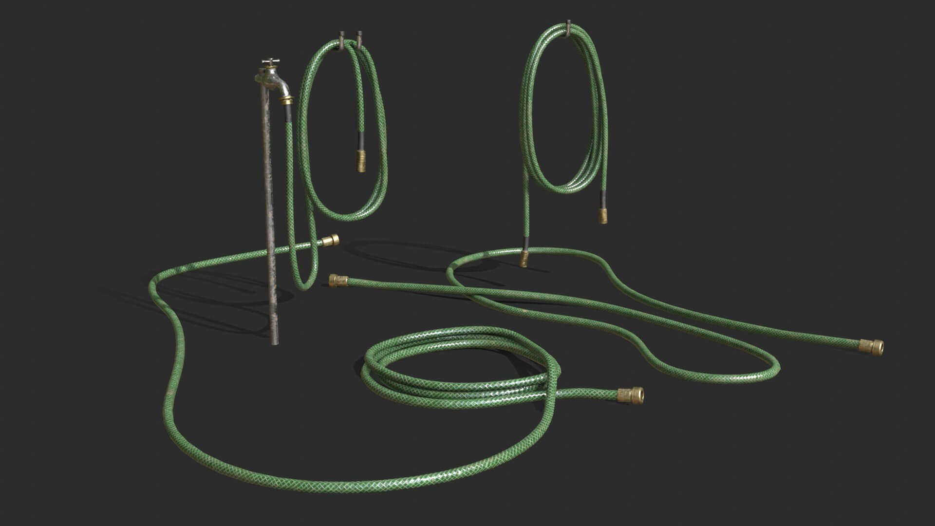 Garden Hose - 3D Model by KangaroOz 3D