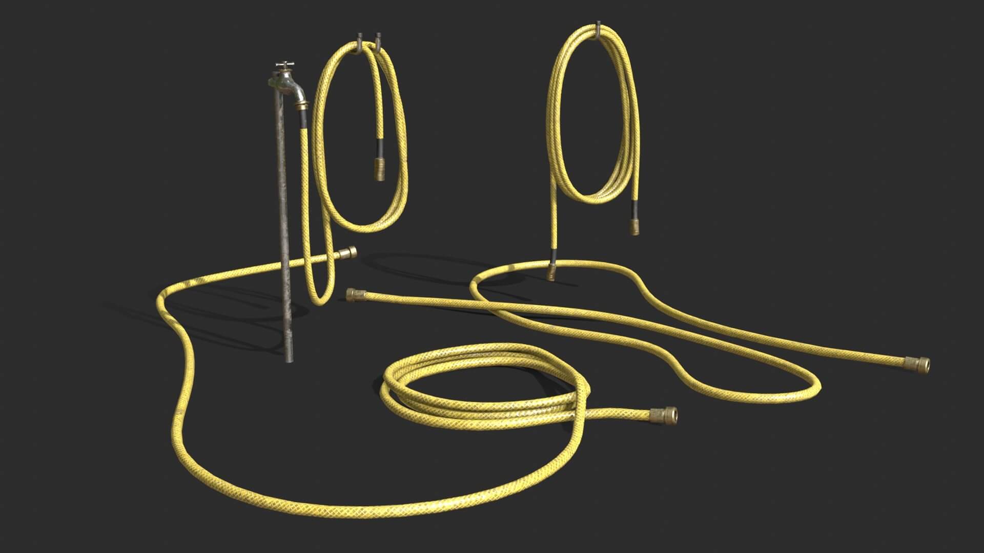 Garden Hose - 3D Model by KangaroOz 3D