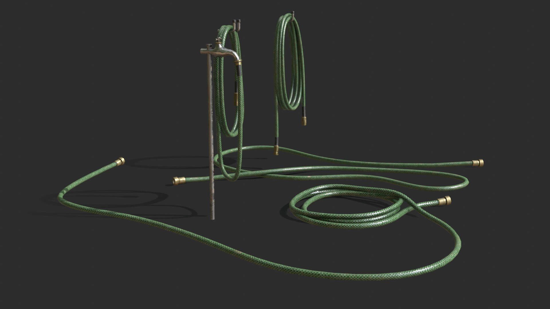 Garden Hose - 3D Model by KangaroOz 3D