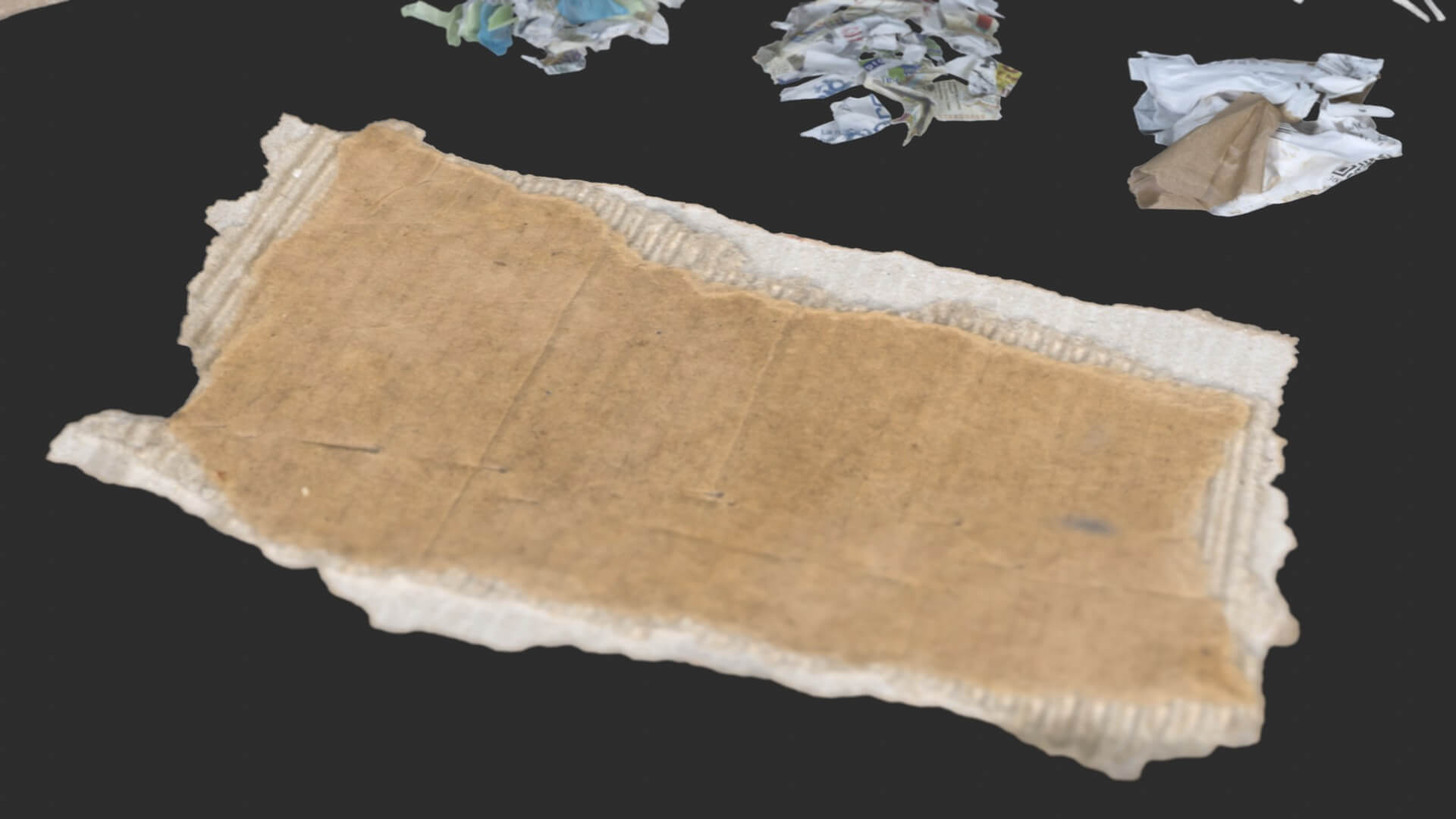 Paper Debris Set 1 - 3D Model by KangaroOz 3D