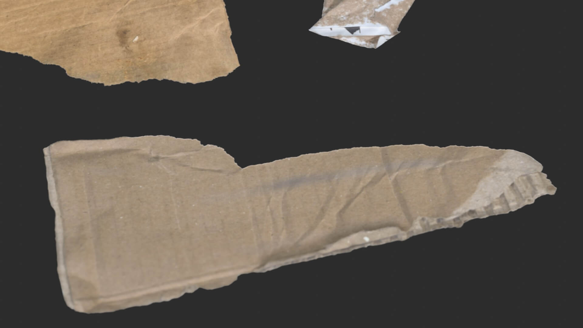 Paper Debris Set 1 - 3D Model by KangaroOz 3D