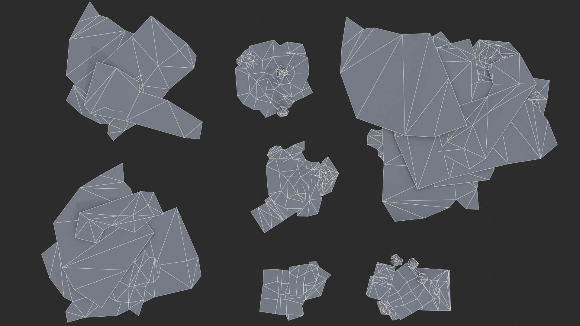 Paper Debris Set 1 - 3D Model by KangaroOz 3D