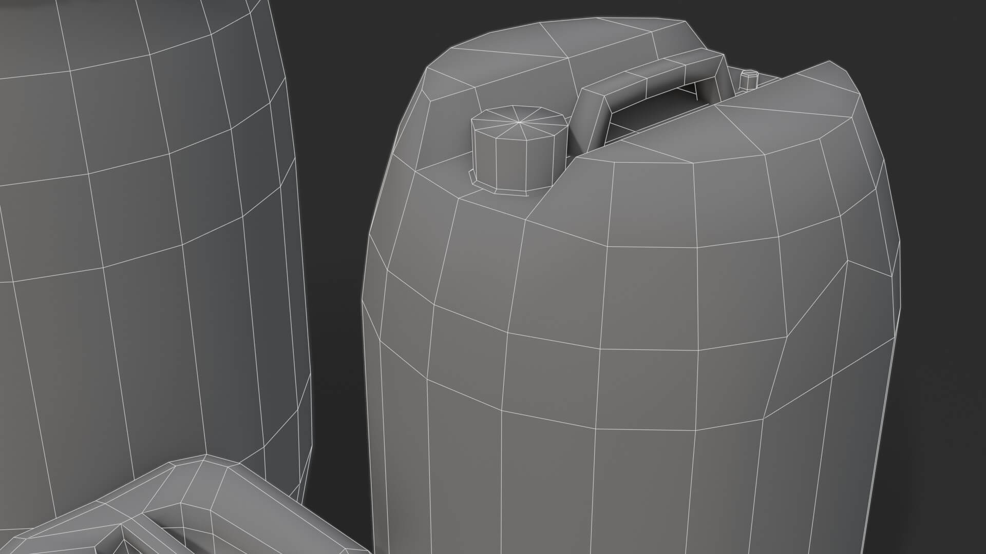 Plastic Containers Set 1 - 3D Model by KangaroOz 3D