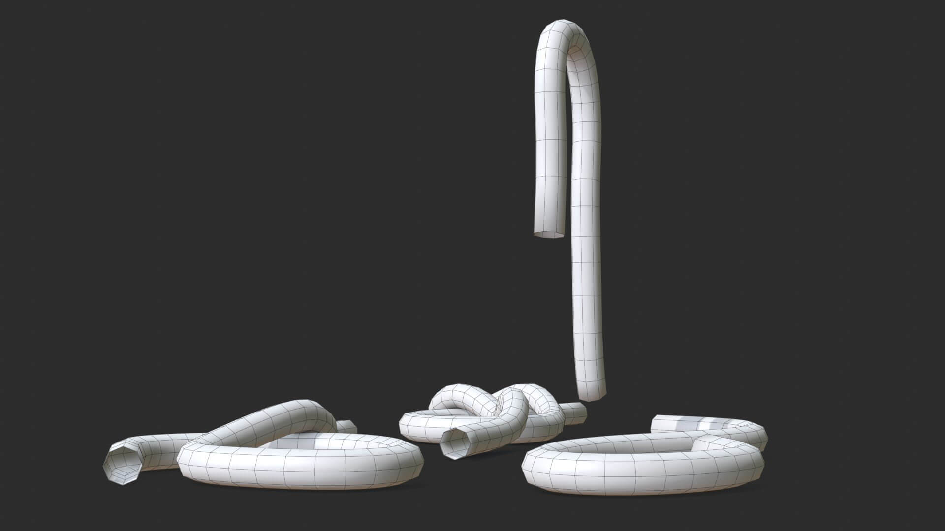 Plastic Flexible Duct - 3D Model by KangaroOz 3D