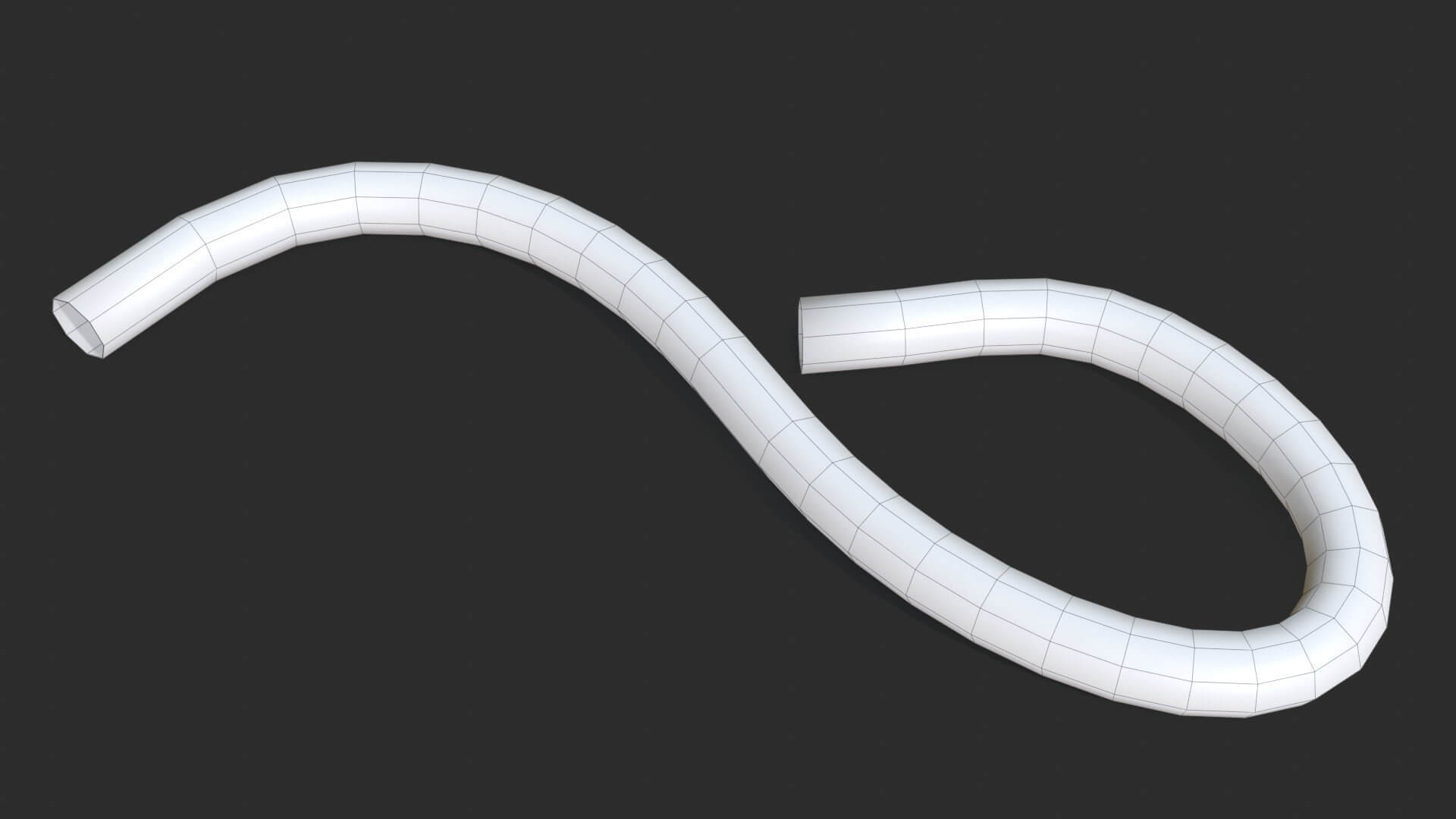 Plastic Flexible Duct - 3D Model by KangaroOz 3D