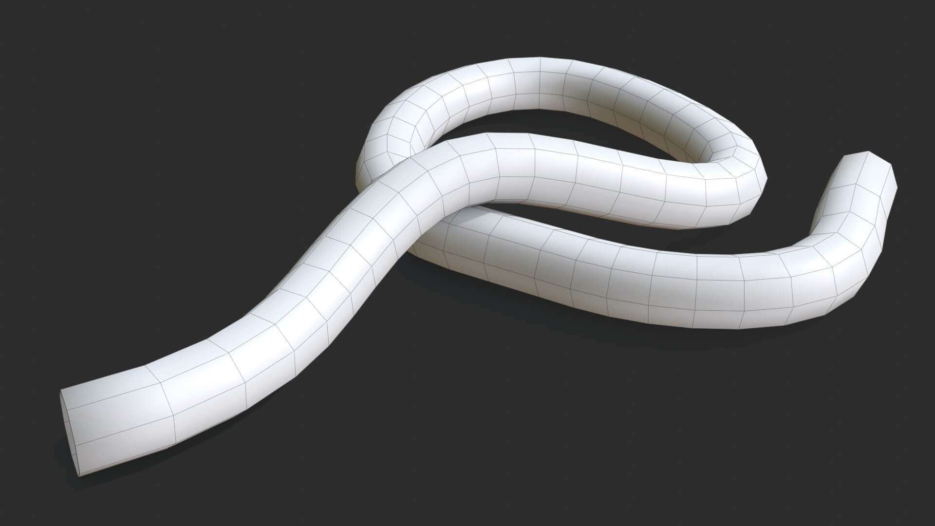 Plastic Flexible Duct - 3D Model by KangaroOz 3D