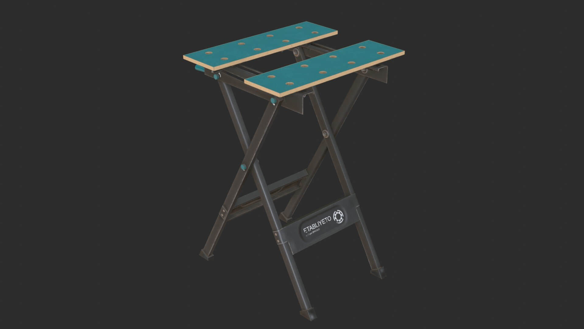 Portable Workbench - 3D Model by KangaroOz 3D