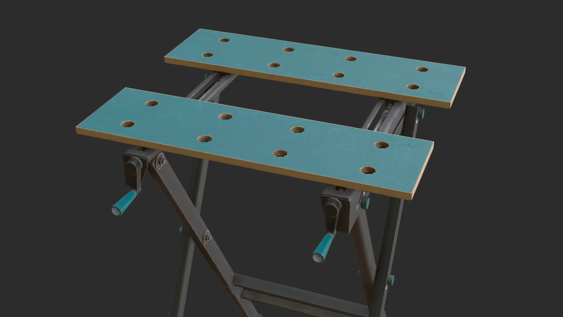 Portable Workbench - 3D Model by KangaroOz 3D
