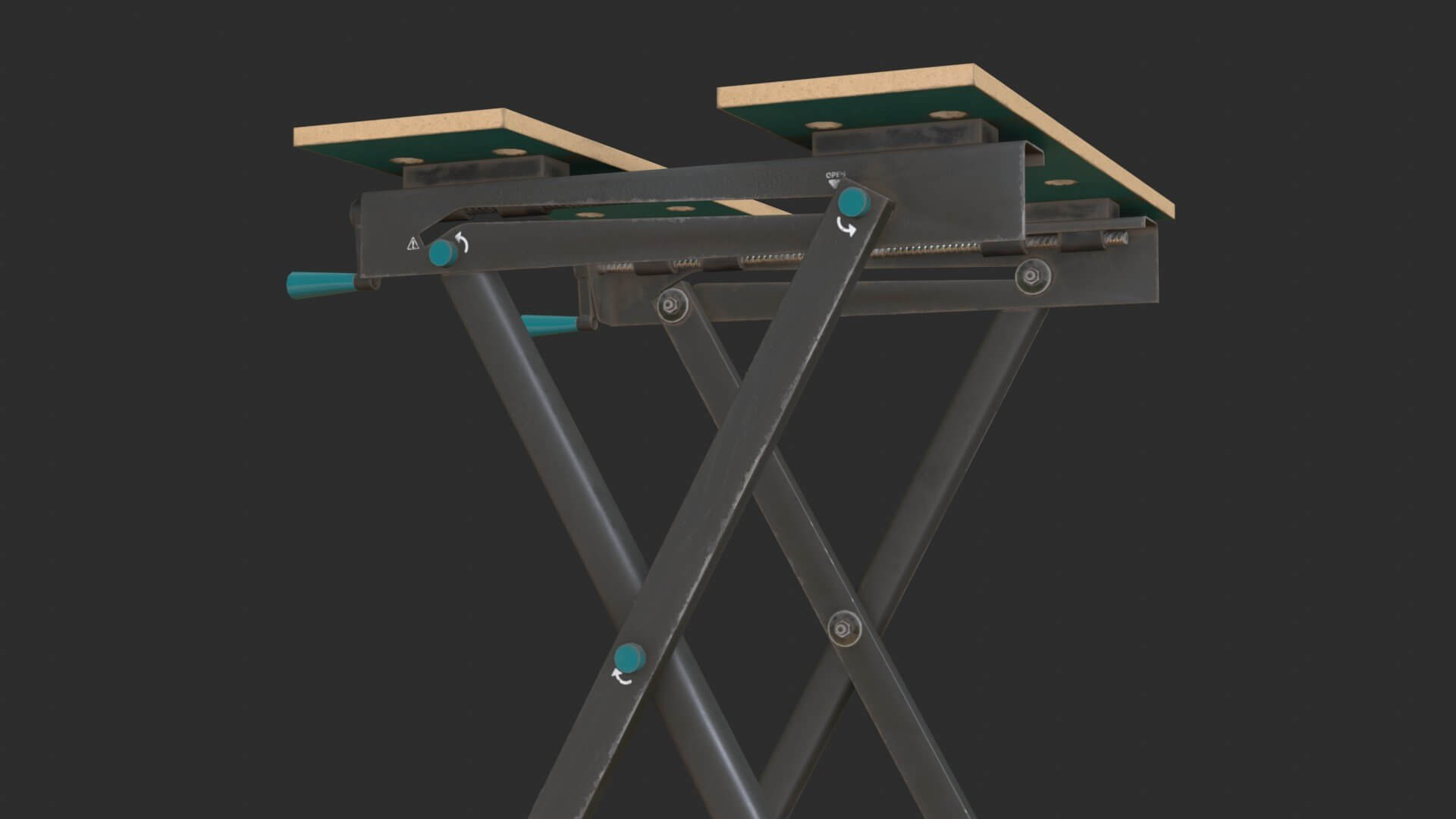 Portable Workbench - 3D Model by KangaroOz 3D