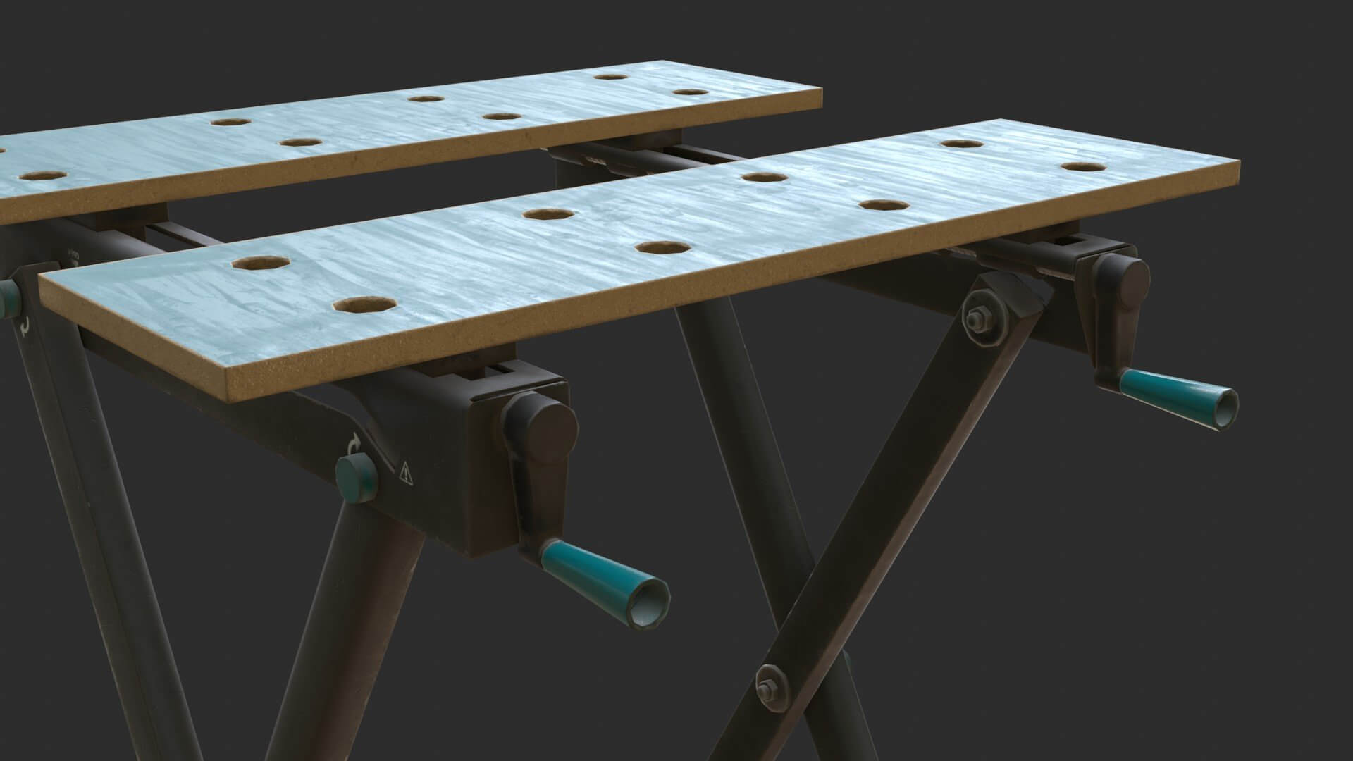 Portable Workbench - 3D Model by KangaroOz 3D