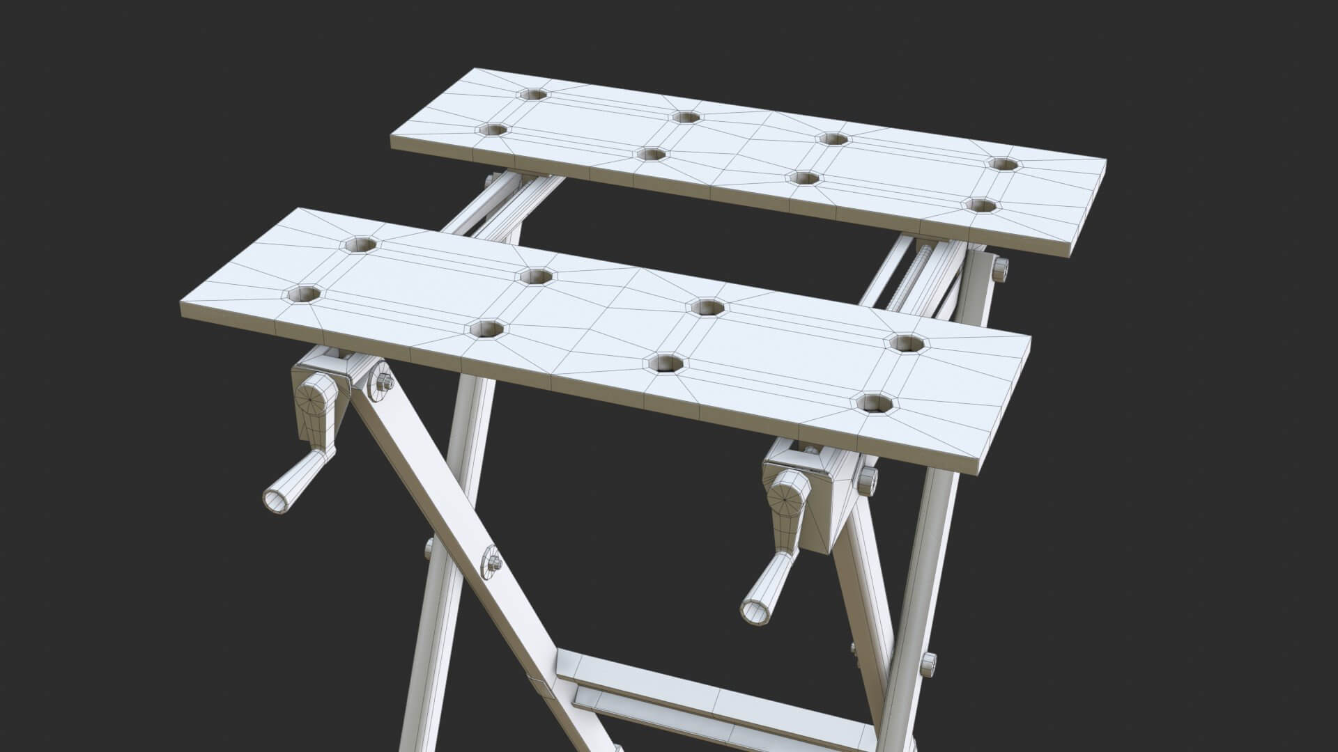 Portable Workbench - 3D Model by KangaroOz 3D