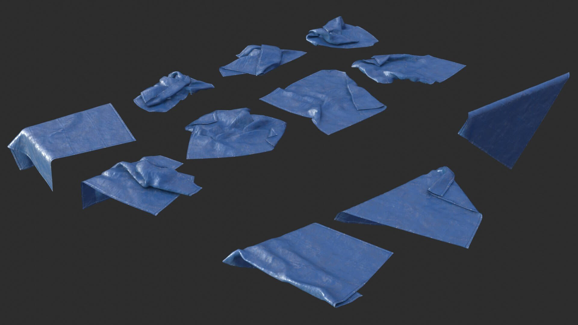 Tarp Assets Collection by KangaroOz 3D