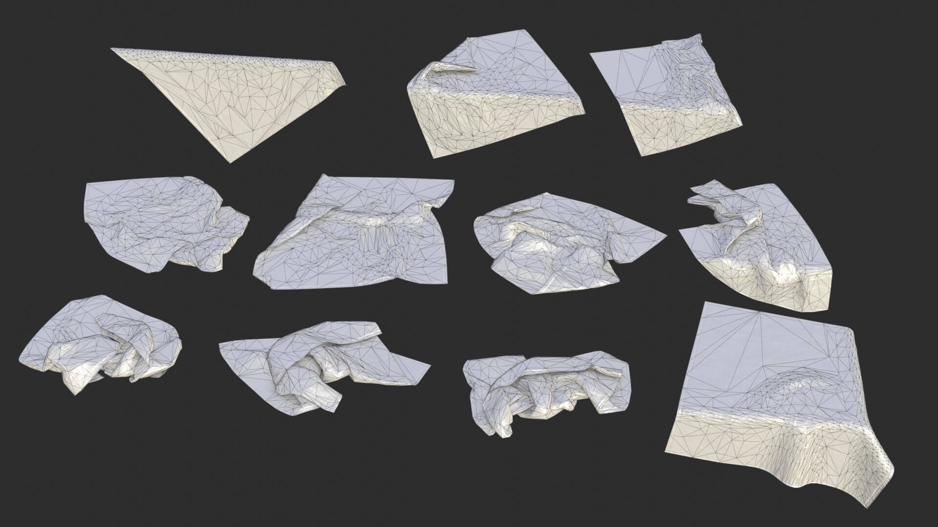 Tarp Assets Collection by KangaroOz 3D