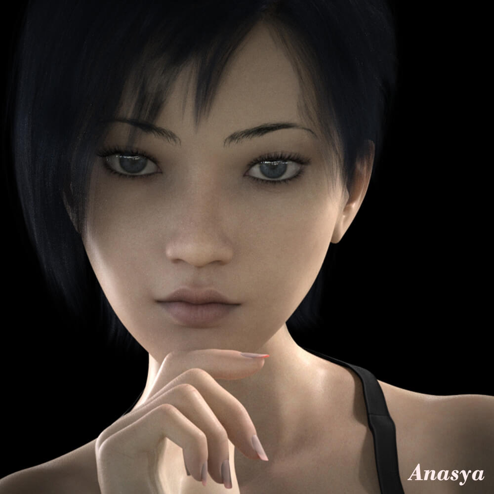 Anasya Genesis 8 Female - Daz Content by kanguru