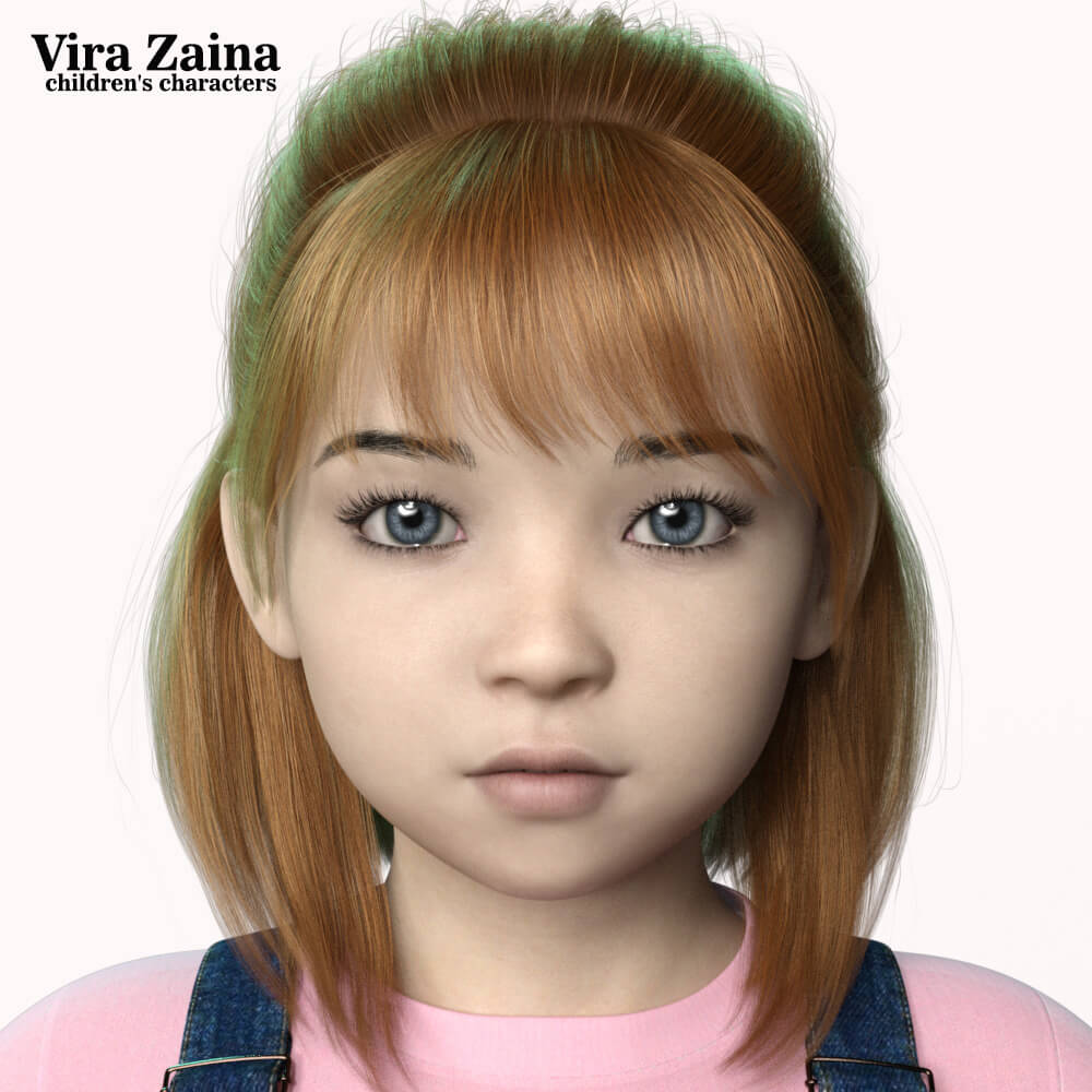 Vira Zaina Kids Genesis 8 Female - Daz Content by kanguru