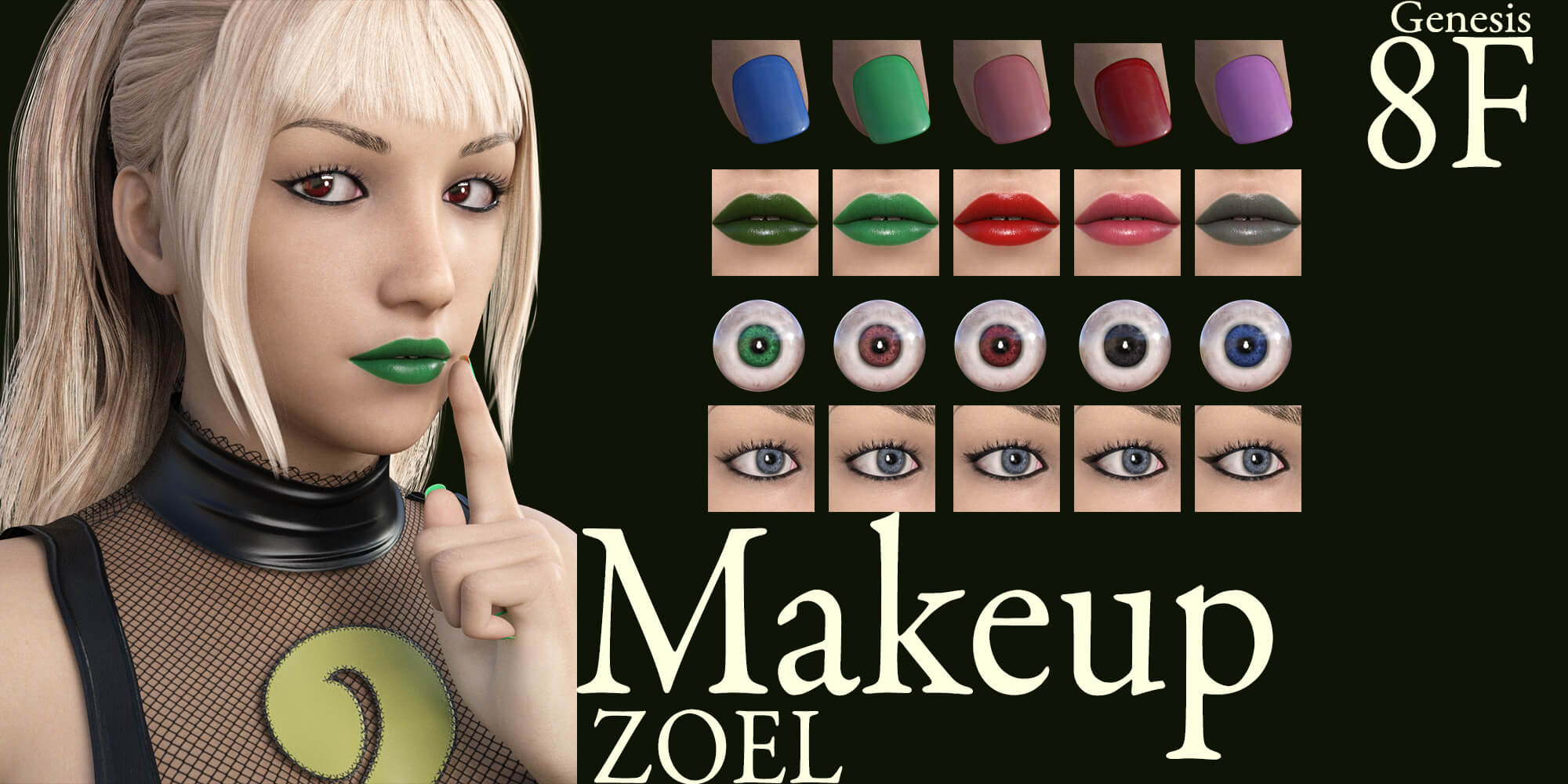 Zoel Genesis 8 Female - Daz Content by kanguru