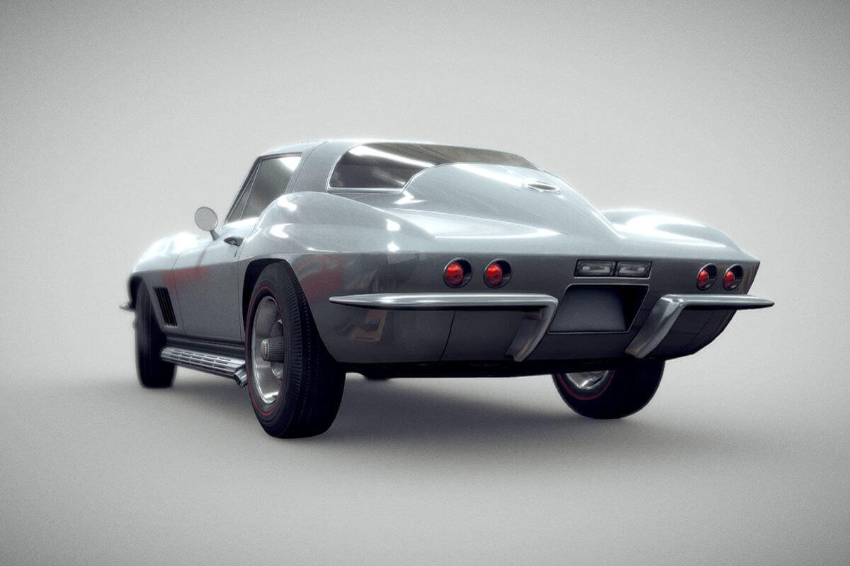 1967 Chevrolet Corvette - 3D Model by Kanistra Studio