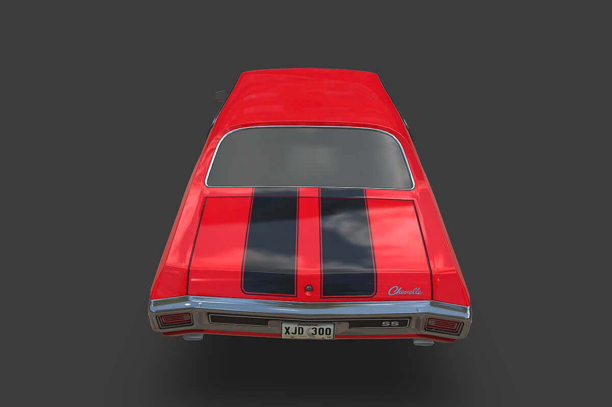 1970 Chevrolet Chevelle - 3D Model by Kanistra Studio
