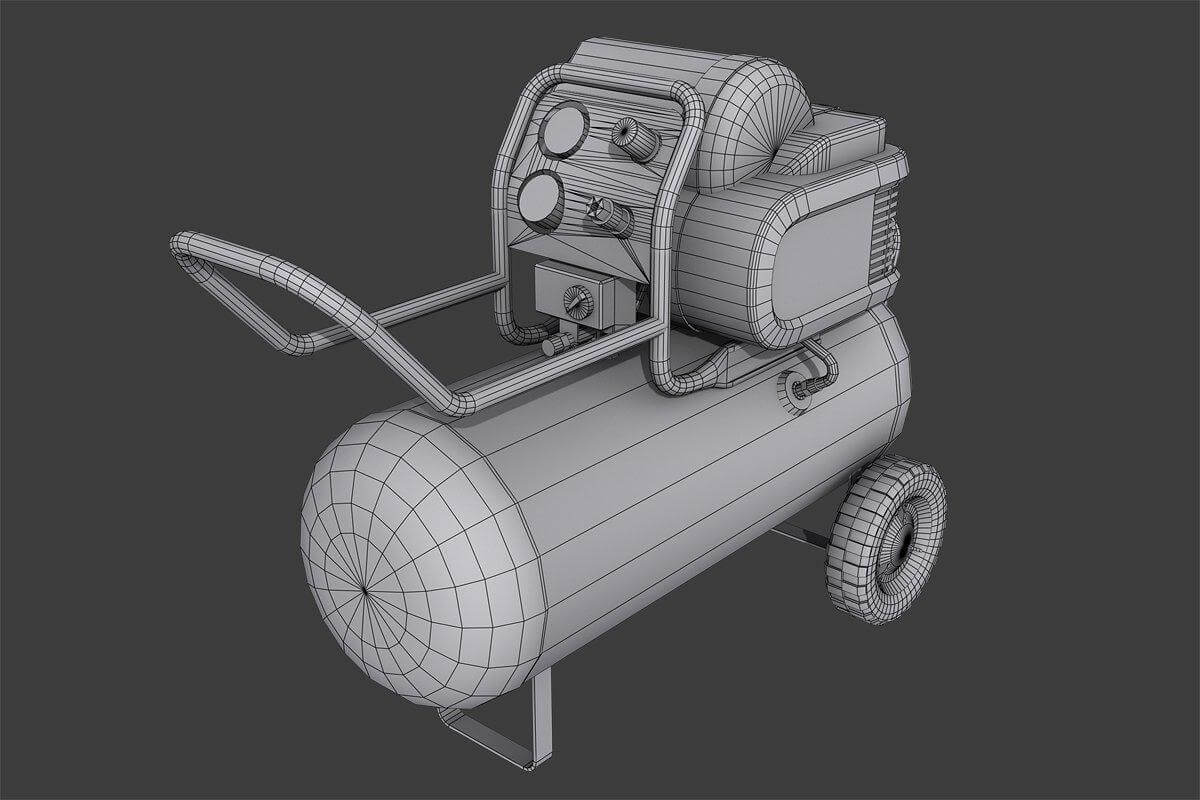 Auto Service Props Pack Vol 2 - 3D Model by Kanistra Studio