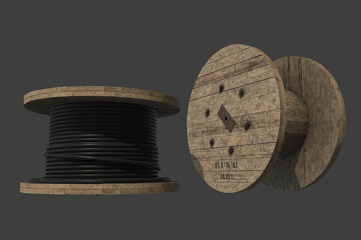 Cable Coil - 3D Model by Kanistra Studio