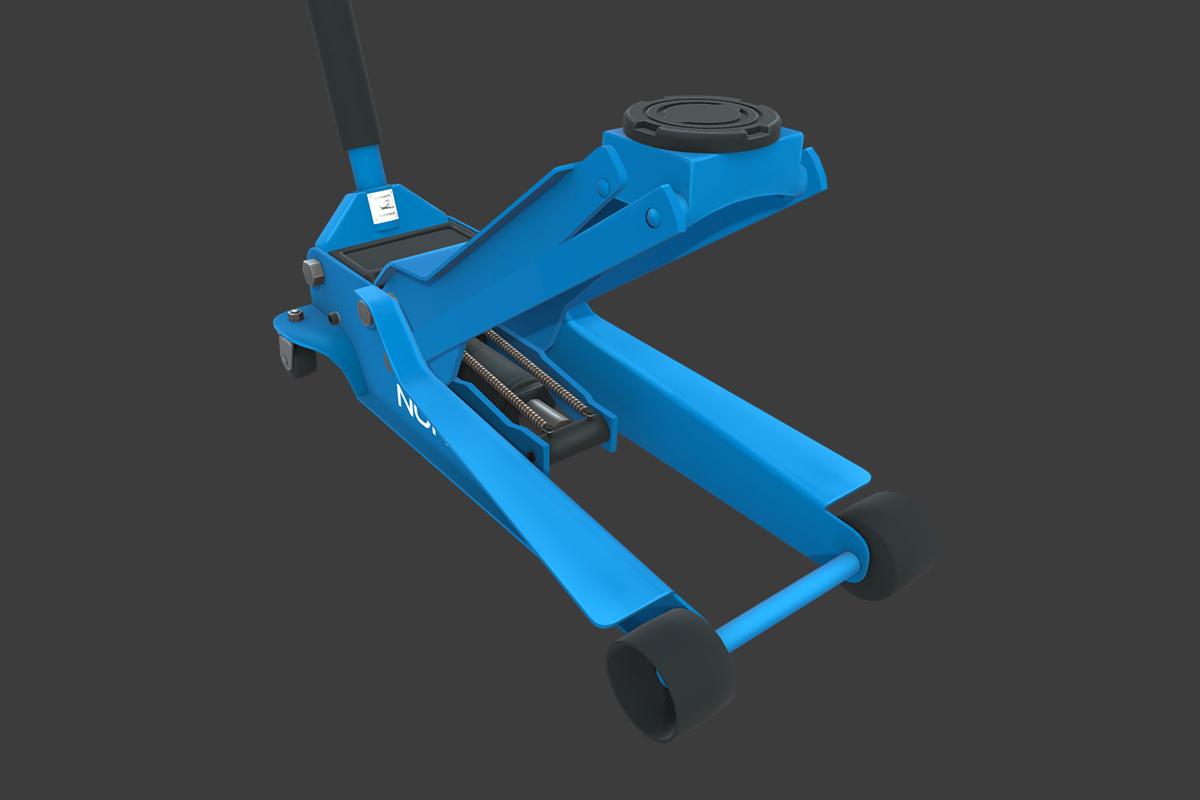 Car Jack - 3D Model by Kanistra Studio