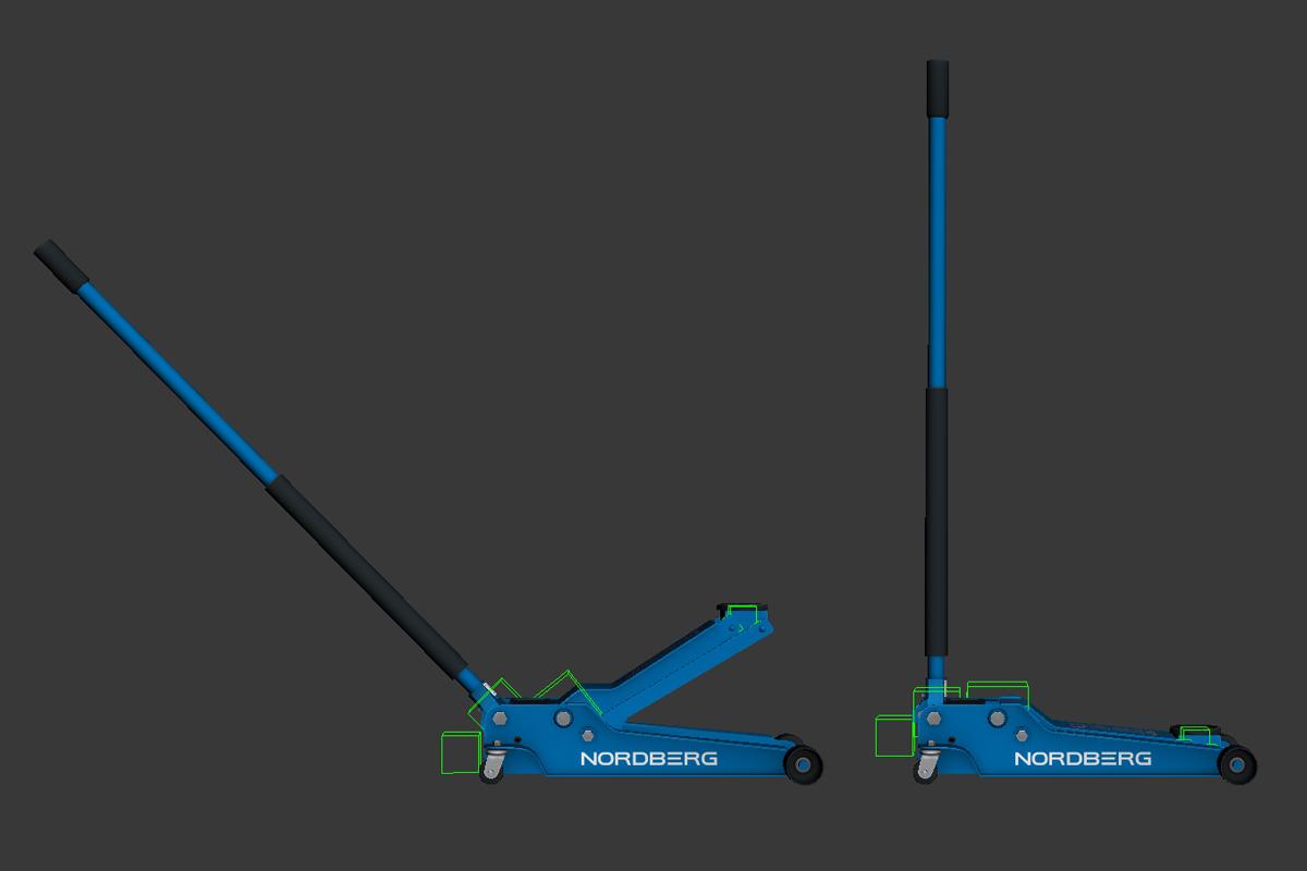 Car Jack - 3D Model by Kanistra Studio