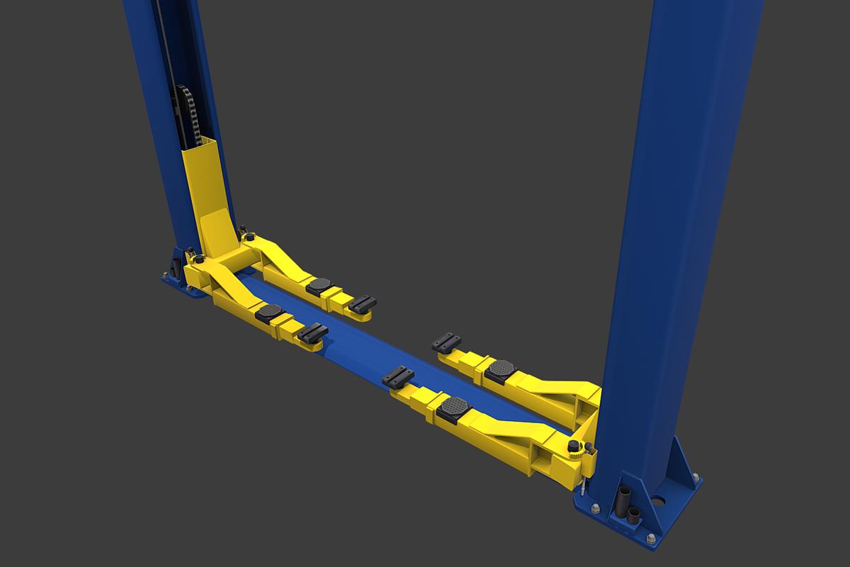 Car Lift - 3D Model by Kanistra Studio
