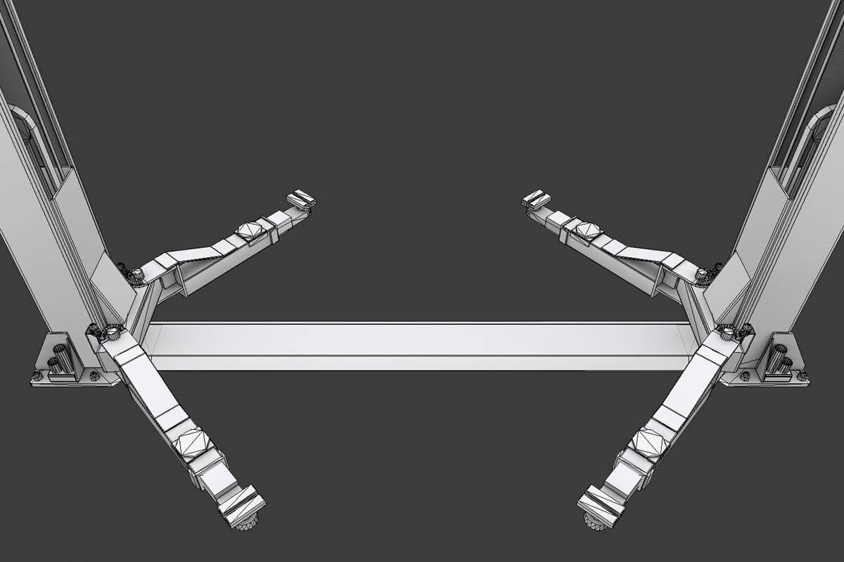 Car Lift - 3D Model by Kanistra Studio