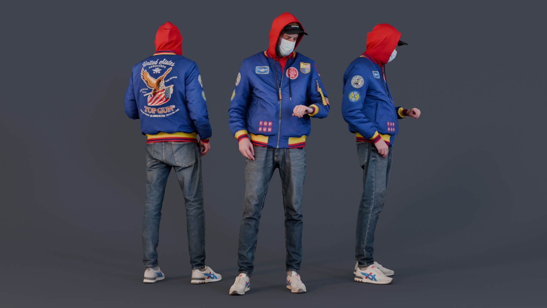 Cheeky Masked Guy - 3D Model by Kanistra Studio